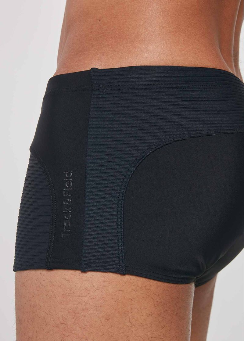 Sunga larga recortada azul noturno - Track&Field