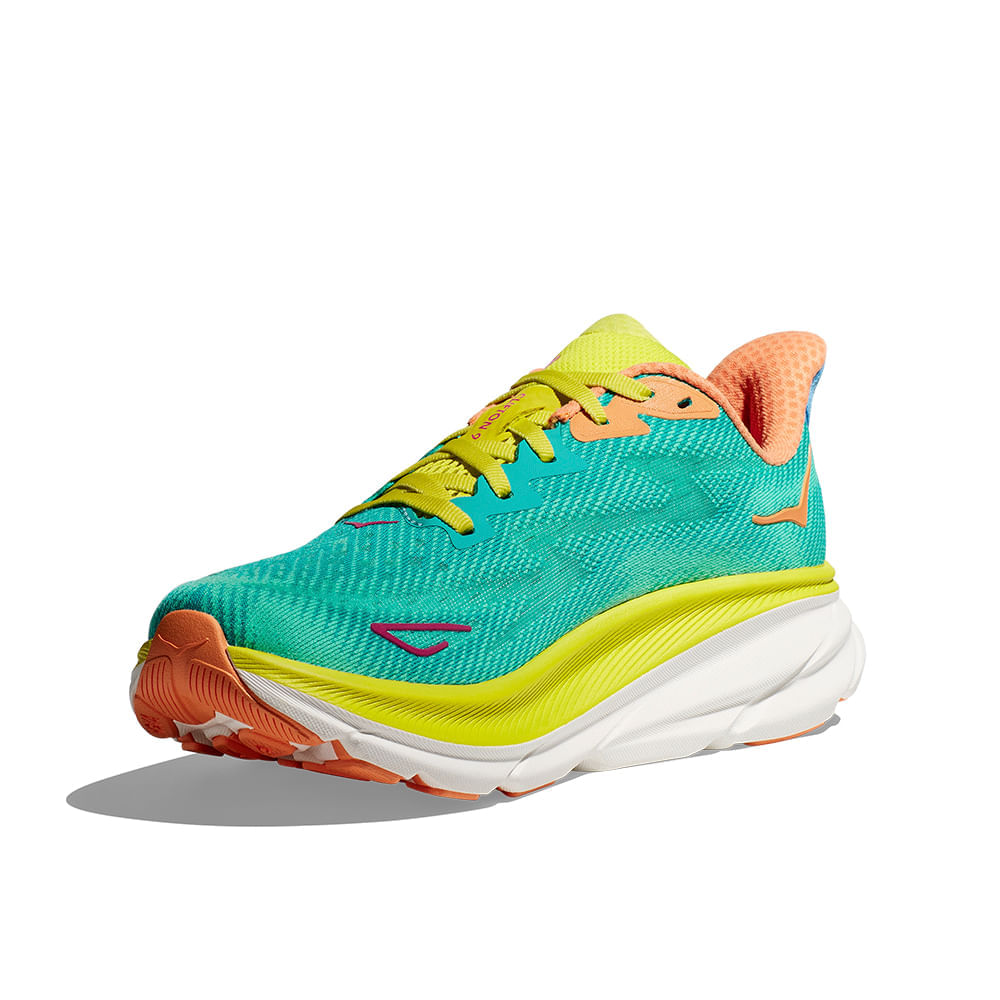 Tênis Masculino Hoka Clifton 9 Verdetf Mall Trackandfield