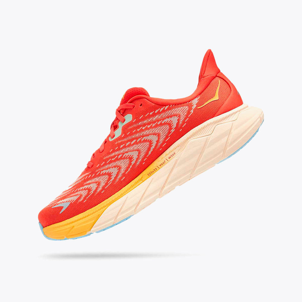Tênis Masculino Hoka Arahi 6 Vermelhotfmall Trackandfield