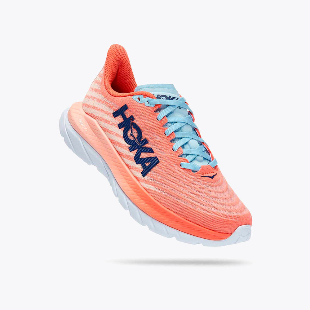 Tênis Hoka Mach 5 Feminino Rosa Tfmall Trackandfield