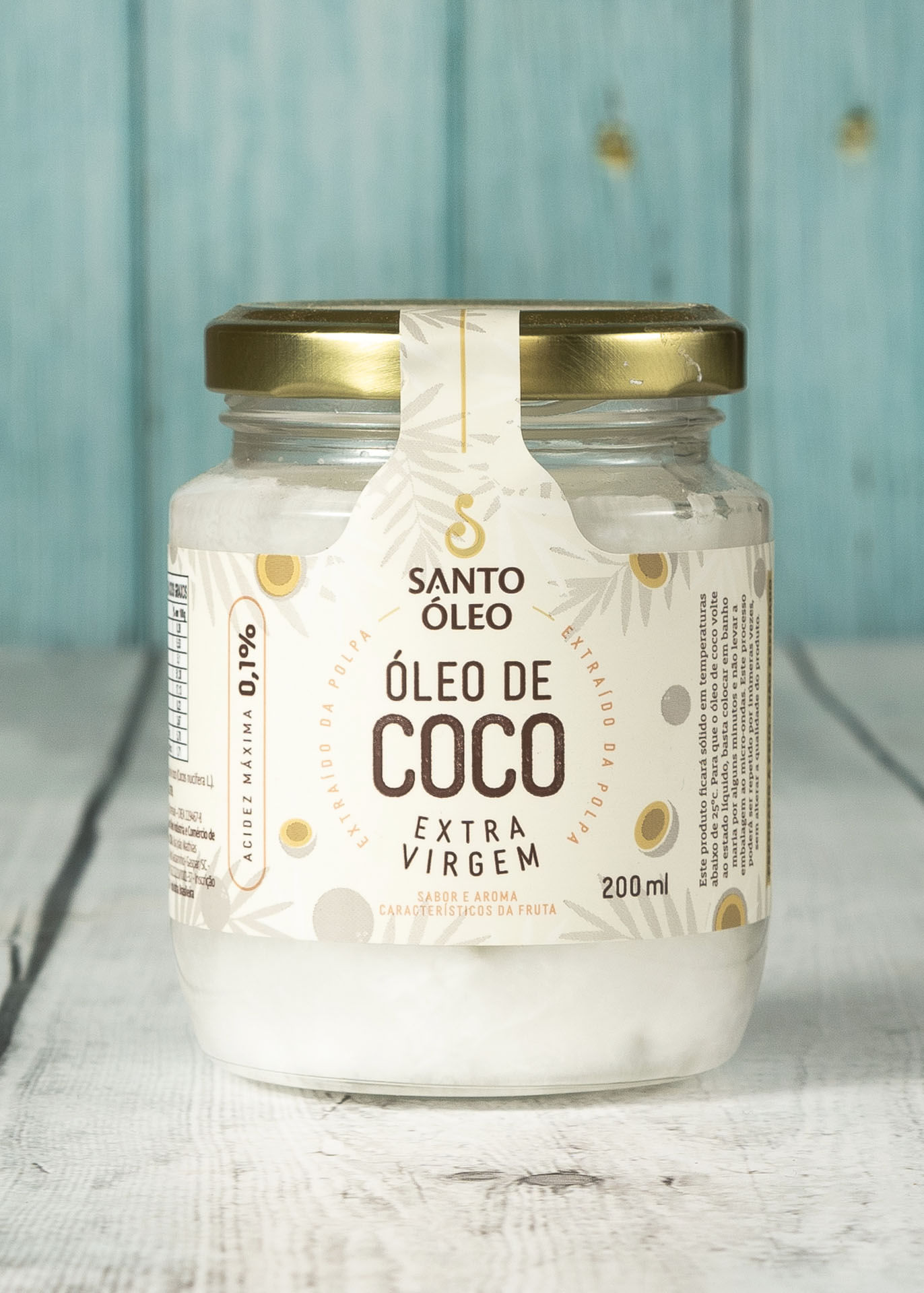 Óleo de Coco Santo Óleo - 200ml | TFC Market - Track&Field