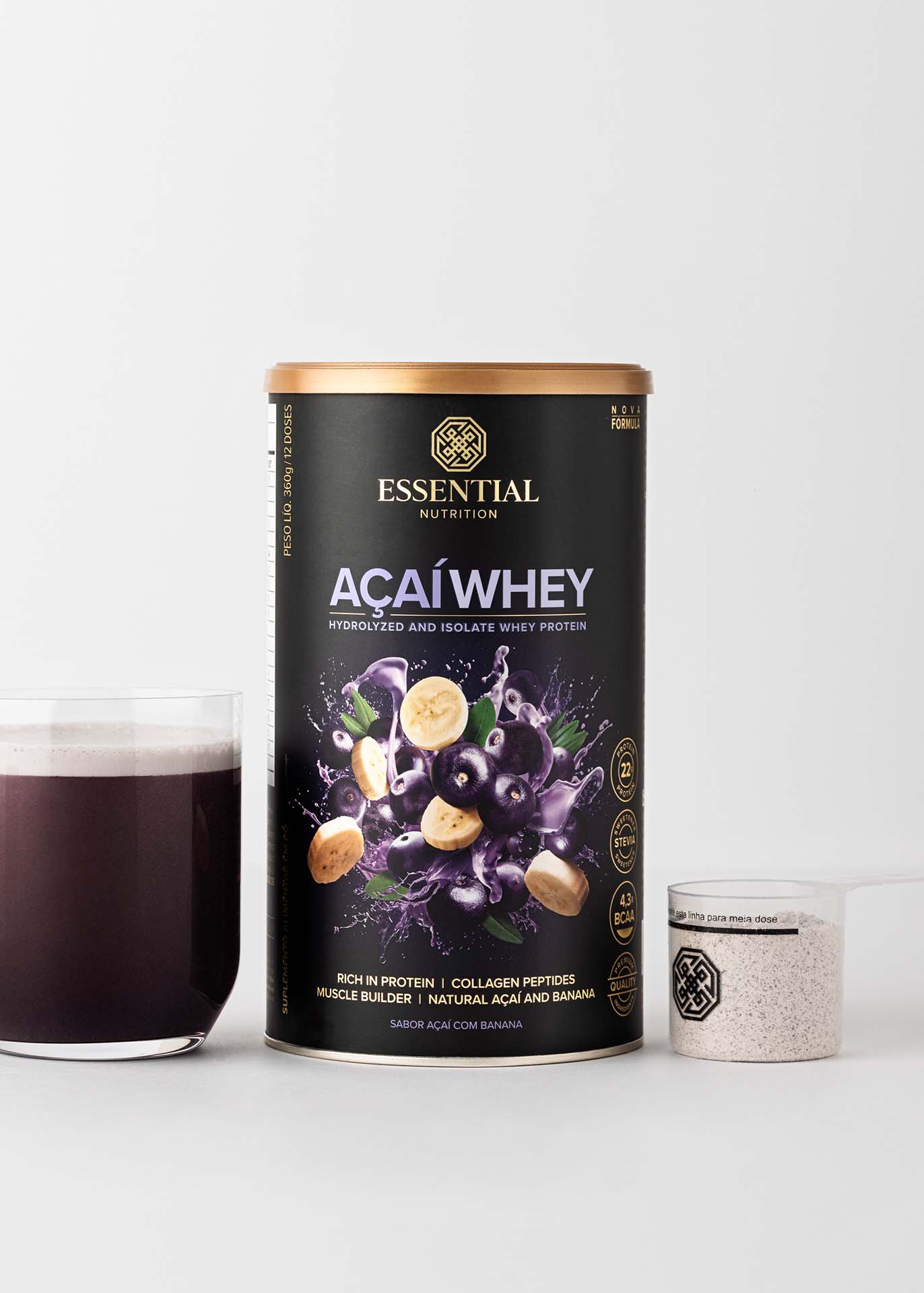 Whey Protein Açaí Essential - 380g | TFC Market - Track&Field